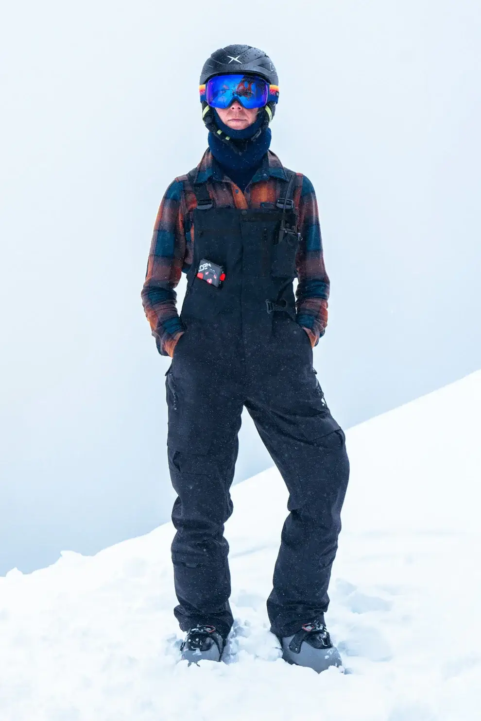 TREW & Dovetail Workwear Drop New Women's Ski Work Bibs - Powder