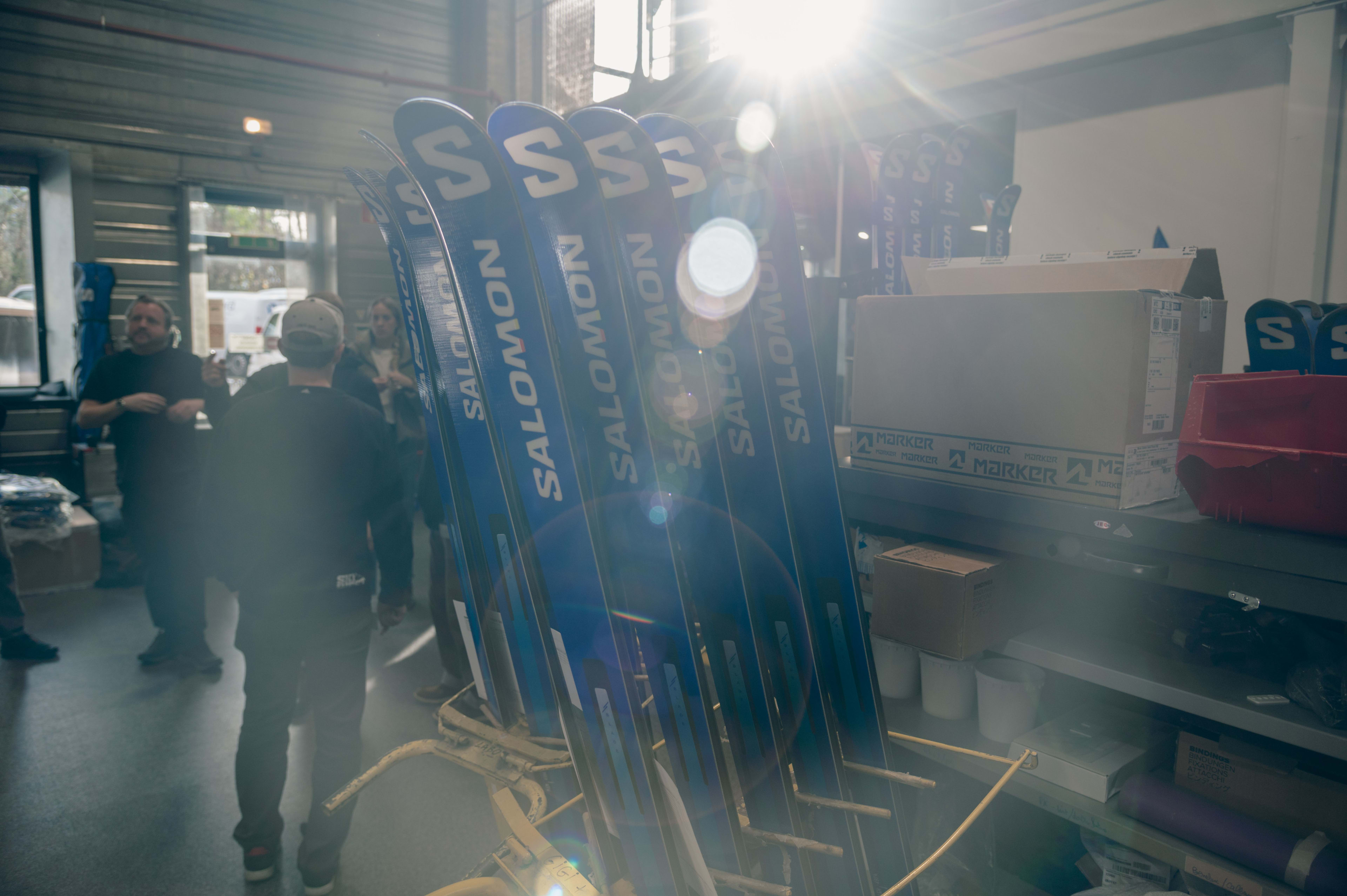 I Saw Inside The Ski Factory Where Salomon Made The New QST Line - Powder