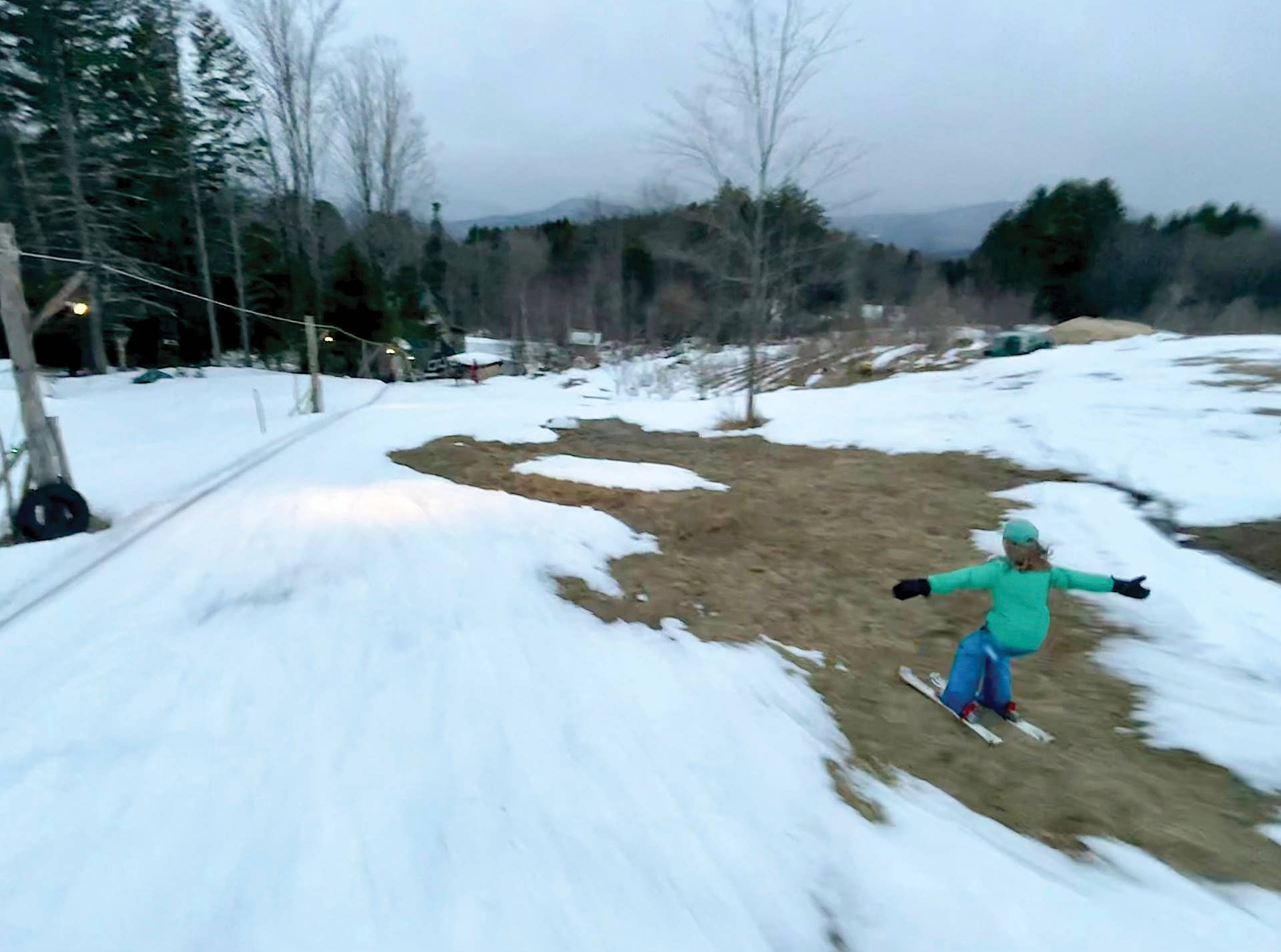 My Backyard Ski Hill is Way Better Than It Looks - Powder