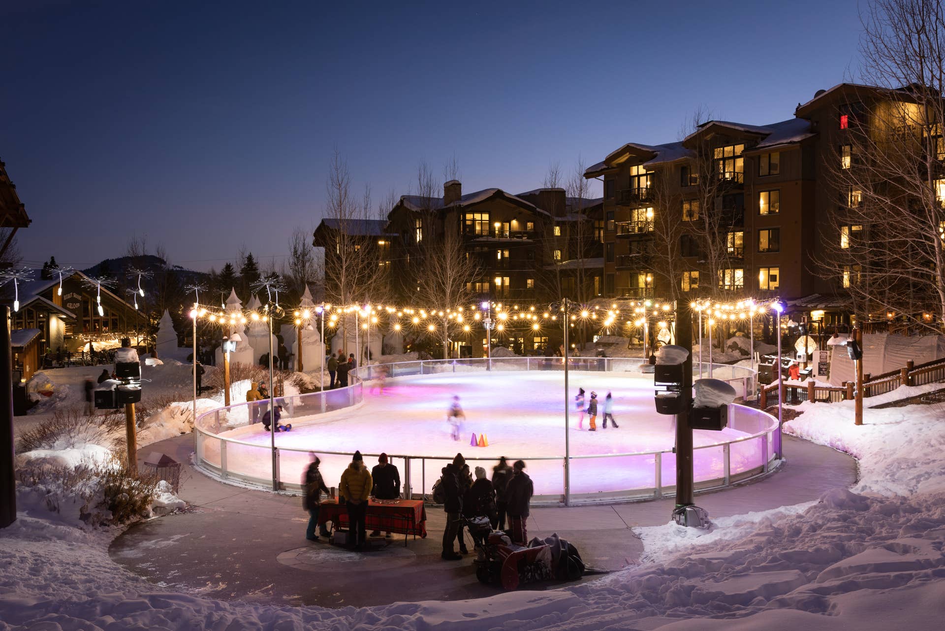 The 6 Best Ski Resorts With Ice Skating Rinks - Powder
